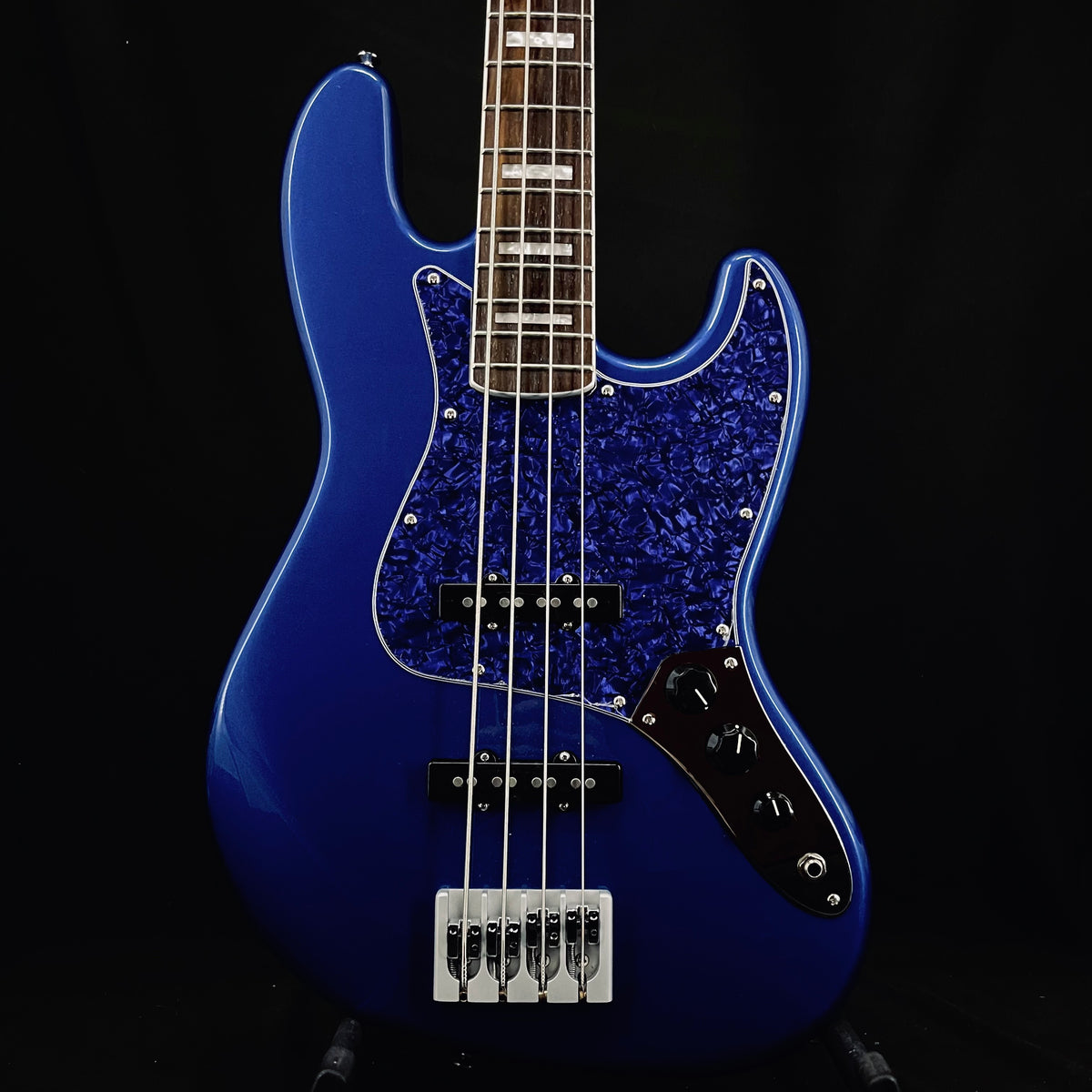 Custom Shop '69 Jazz Bass Electron Blue Metallic – Shop Guitar Villa