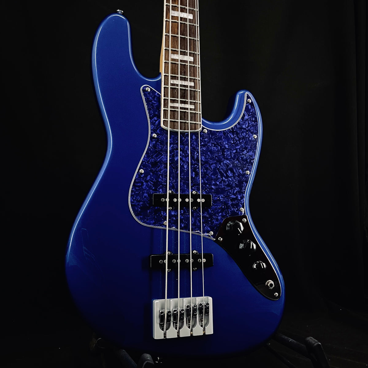 Custom Shop '69 Jazz Bass Electron Blue Metallic – Shop Guitar Villa